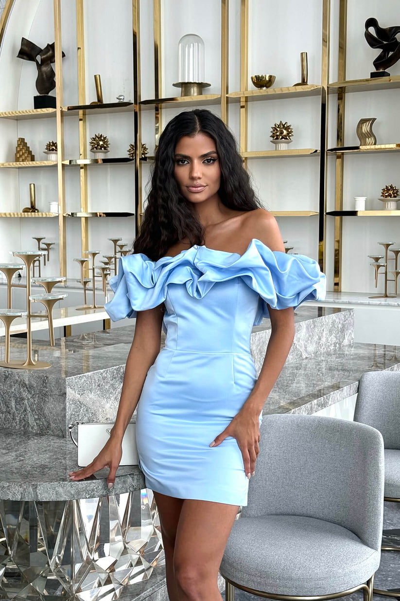 Sheema - Elegant mini dress – sundayaffairs