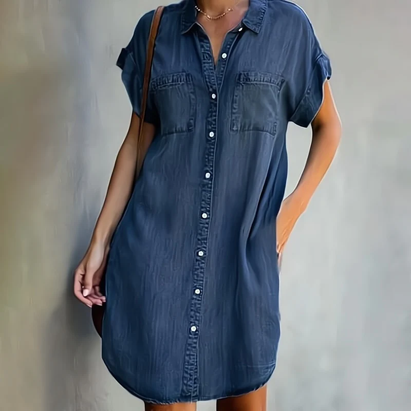 Daphné Denim Dress – sundayaffairs
